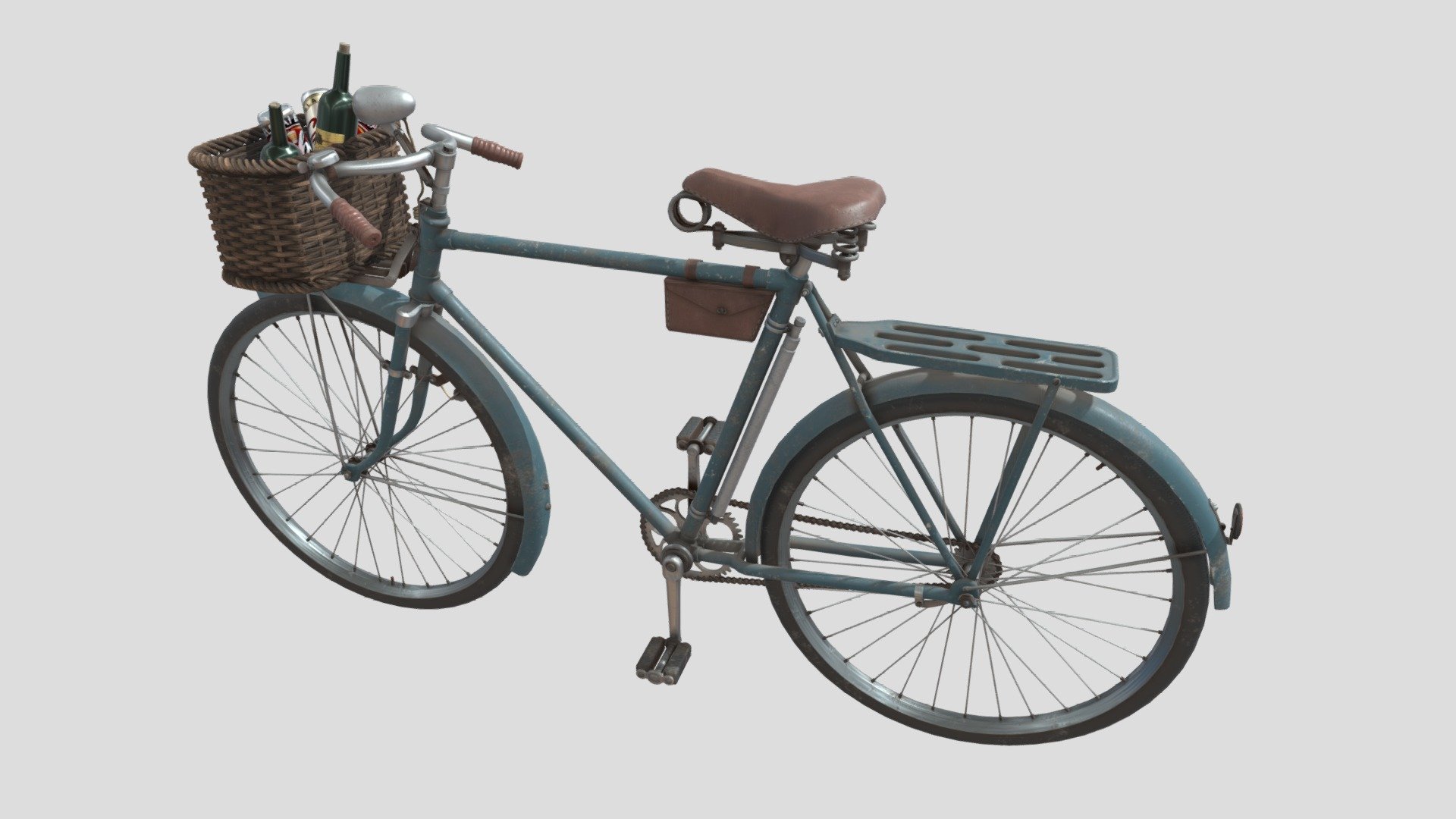 bicycle - 3D model by kessyhawk [4ce721a] - Sketchfab