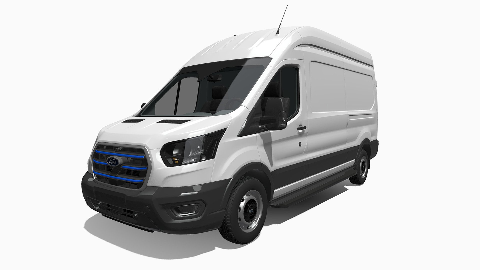 Ford E-Transit Electric Van - Buy Royalty Free 3D model by Vaidanshi [4ce740c] - Sketchfab Store