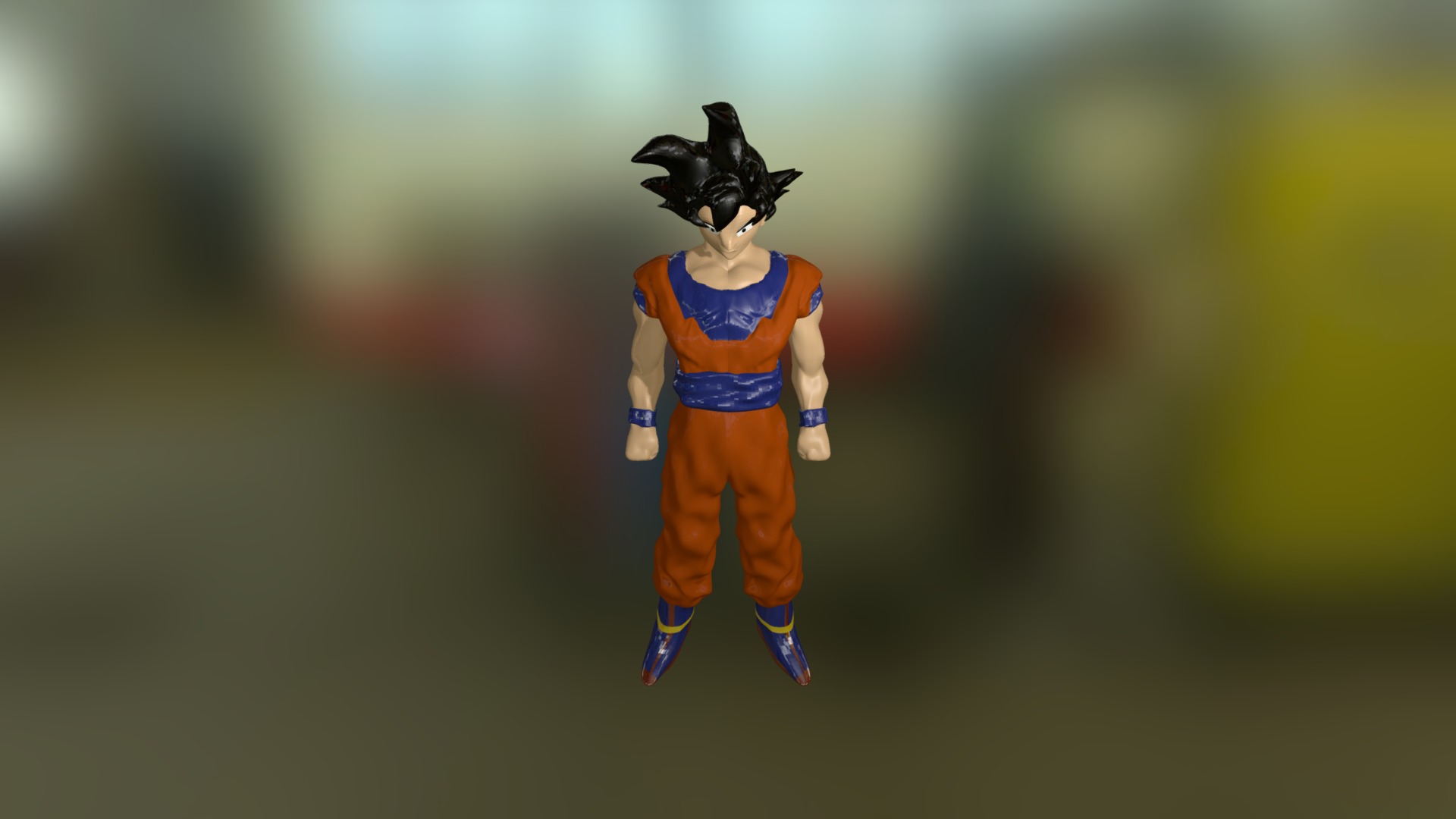 Goku - Download Free 3D model by chrisgointer [4ce7871] - Sketchfab