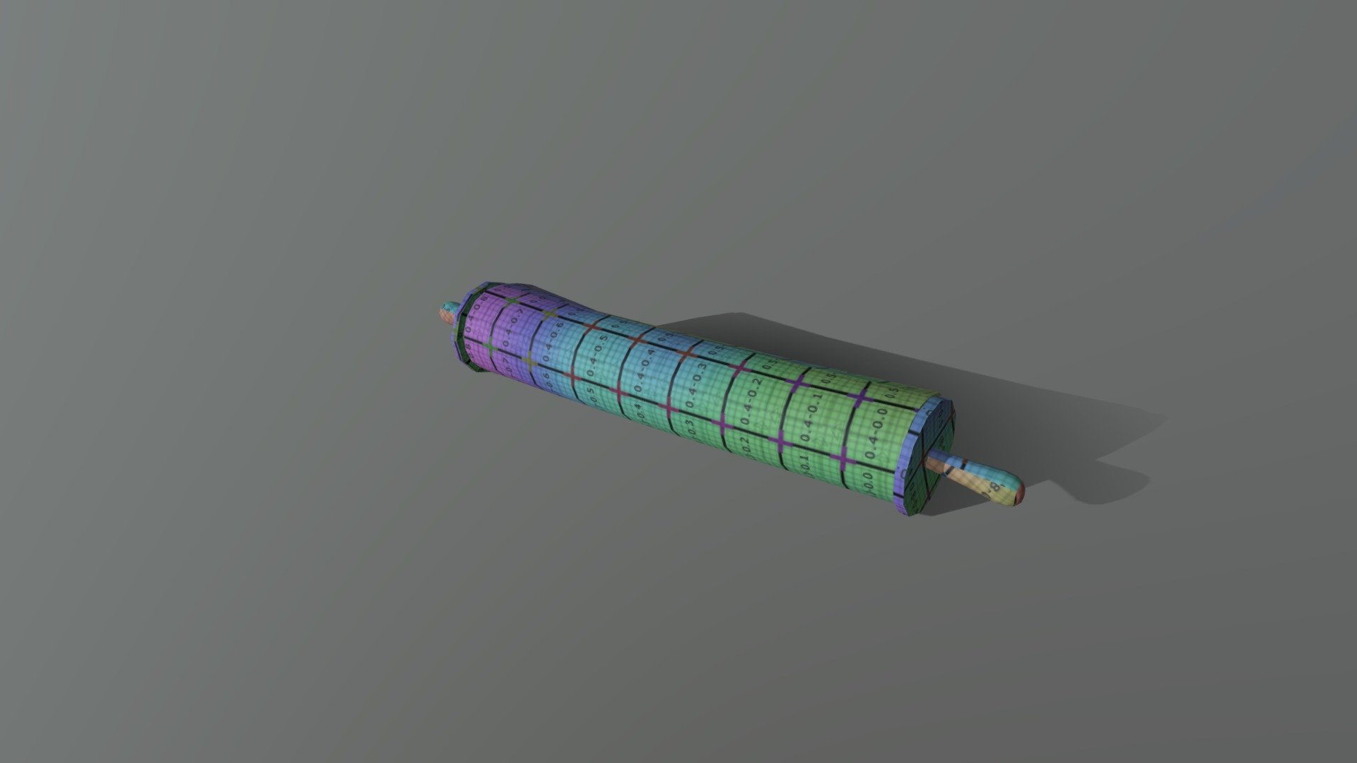 Scroll Model - Download Free 3D model by Kim Clarke (@kim.clarke ...