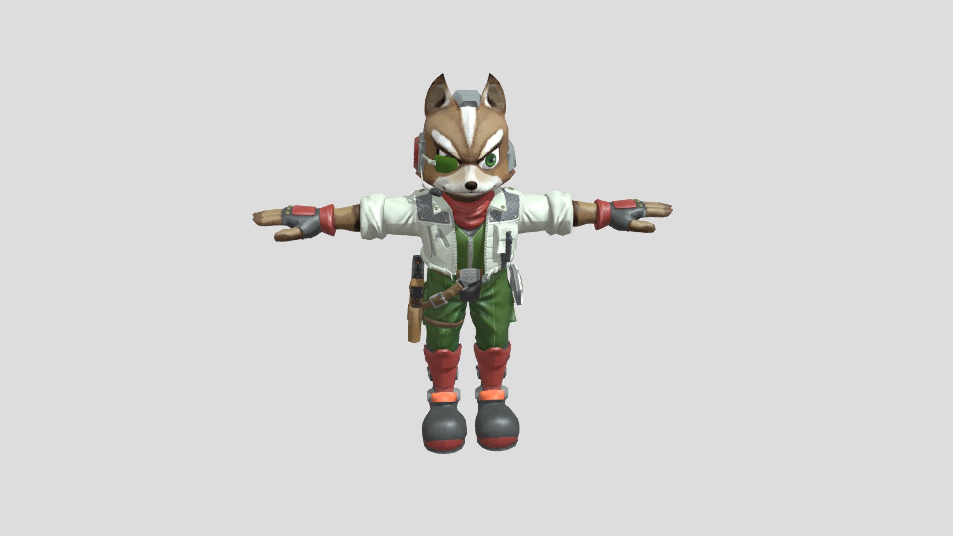 chameleon (fox form (SSBWU)) - Download Free 3D model by hotstar ...