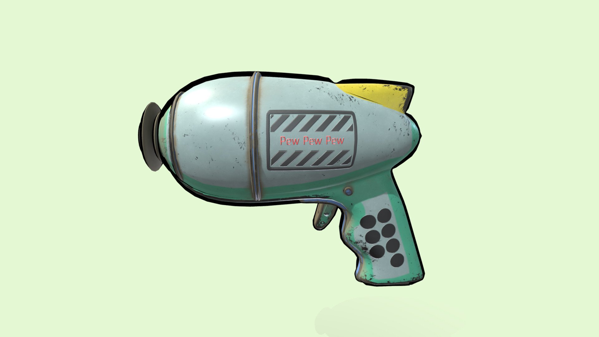 Pew Pew Gun - Buy Royalty Free 3D model by Ed (@Ed3D.Blend) [4cebcfe ...