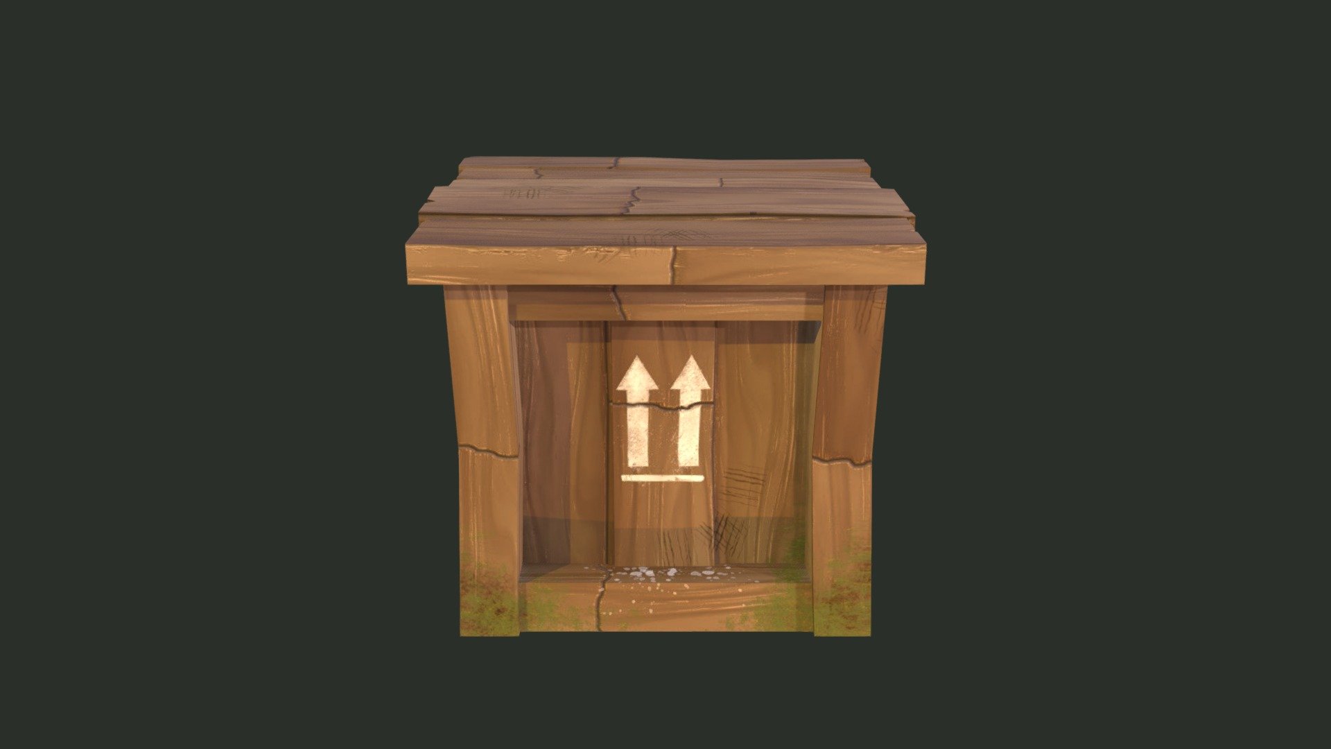 Extra Crate - 3D model by Kit ʕ – ᴥ – ʔ♡ (@kitdrawss) [4ced1ba] - Sketchfab
