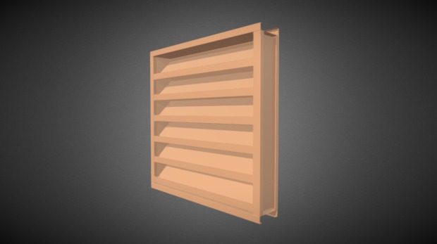 1704D Louver - 3D model by Nailor [4ced4b6] - Sketchfab
