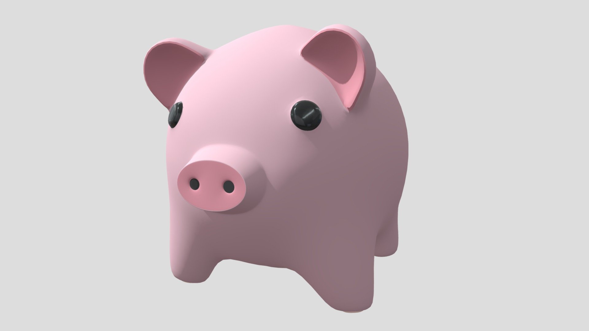 Piggy Bank - Download Free 3D model by Fridge (@youssefdarwish01 ...