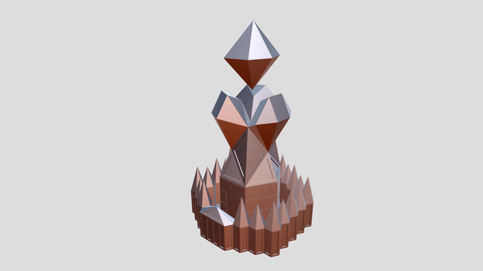 Crystal Tower Stronghold - Download Free 3D model by Trockk (@Timrockk ...
