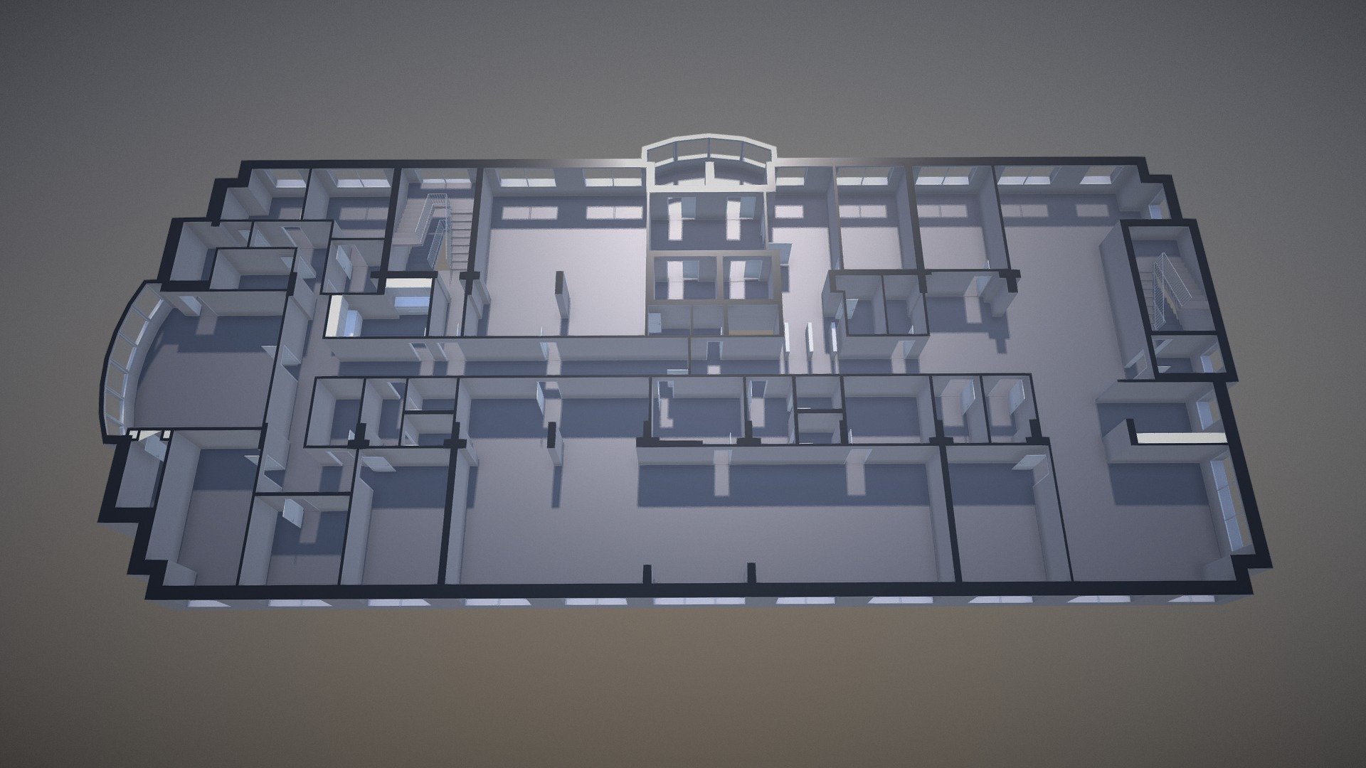 Statoil Baku Unfurnished - 3D model by Visual360 (@newson) [4cefe25 ...