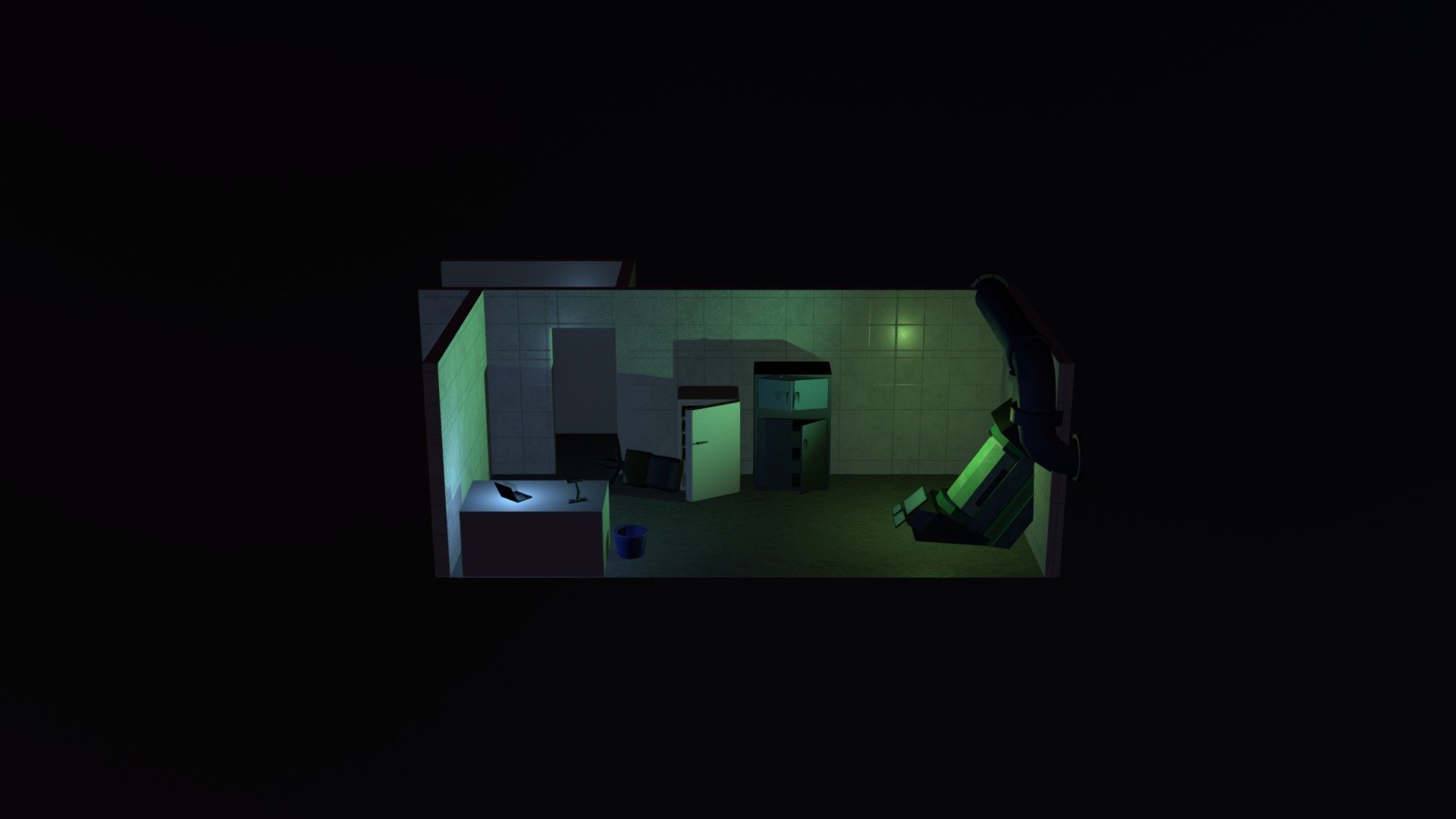 Laboratory Room - 3D model by Lone_Mind [4cefe79] - Sketchfab