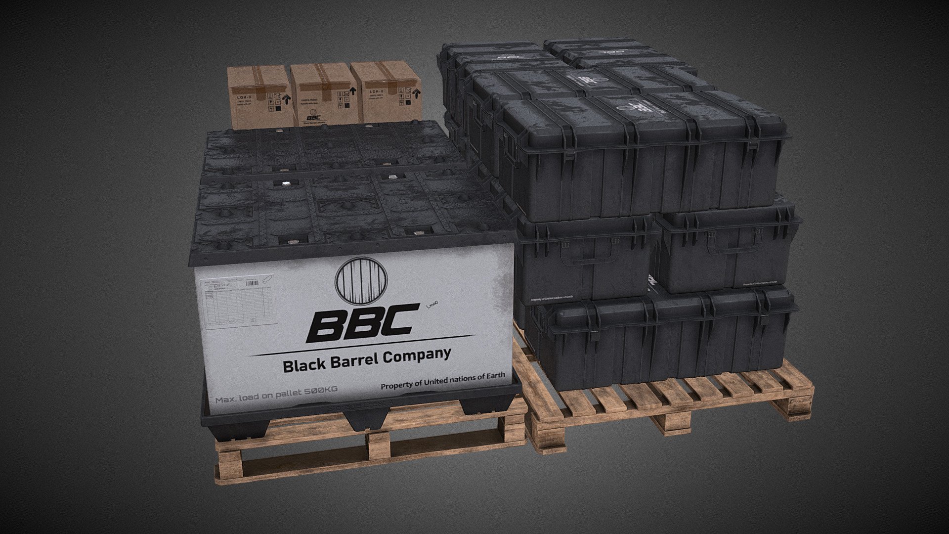Military Assets, free to use. - Download Free 3D model by BlueOxel ...