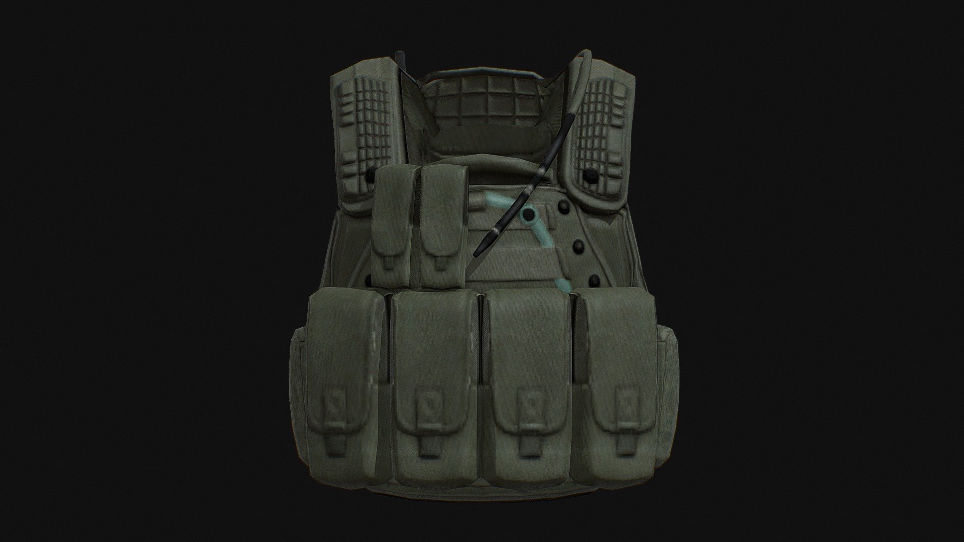 TVC Plate Armor Vest - 3D model by momsboxtv [4cf0bbc] - Sketchfab