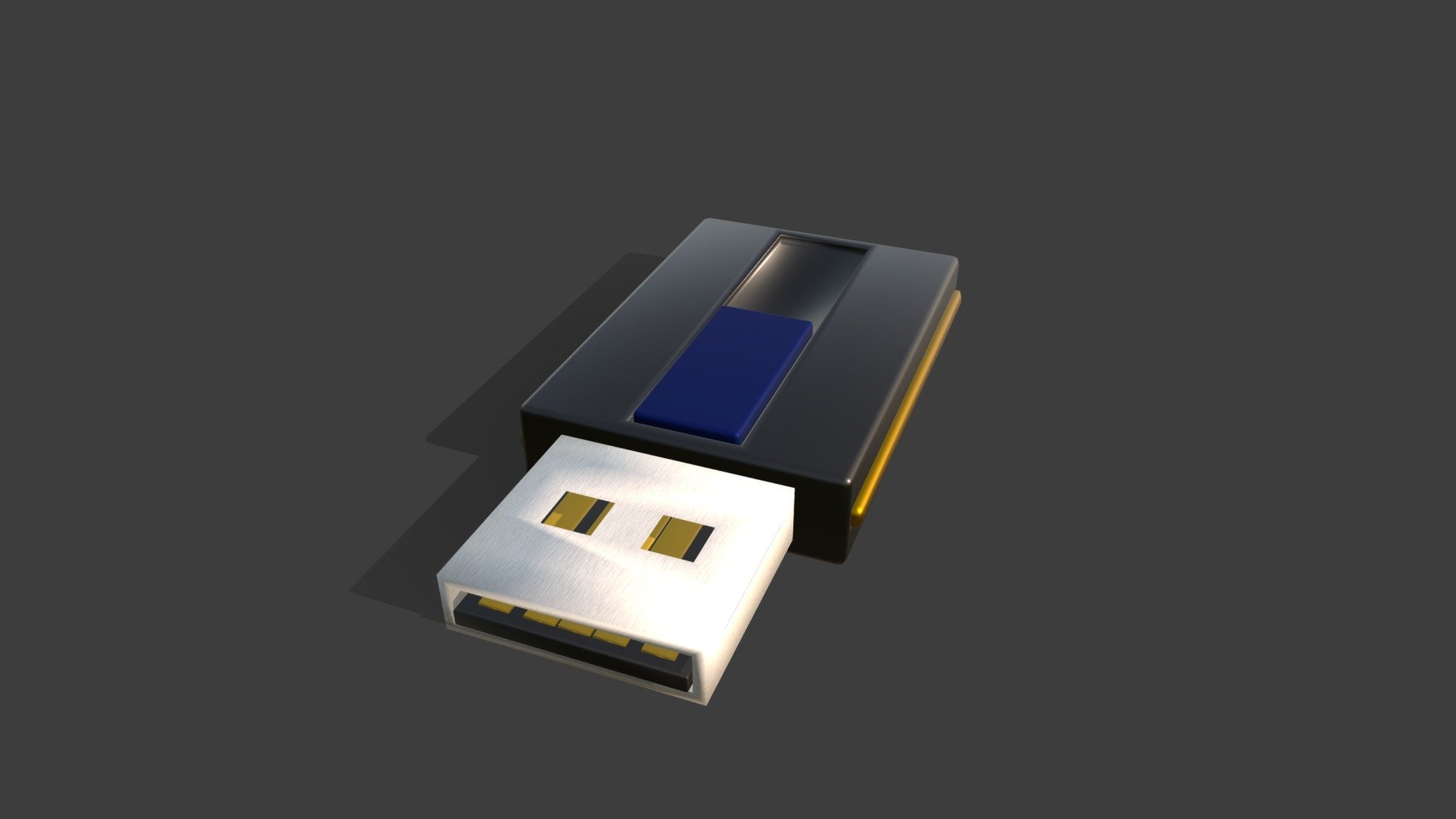 Flash Drive - 3D model by Chanvith.Kumsuk [4cf1d85] - Sketchfab
