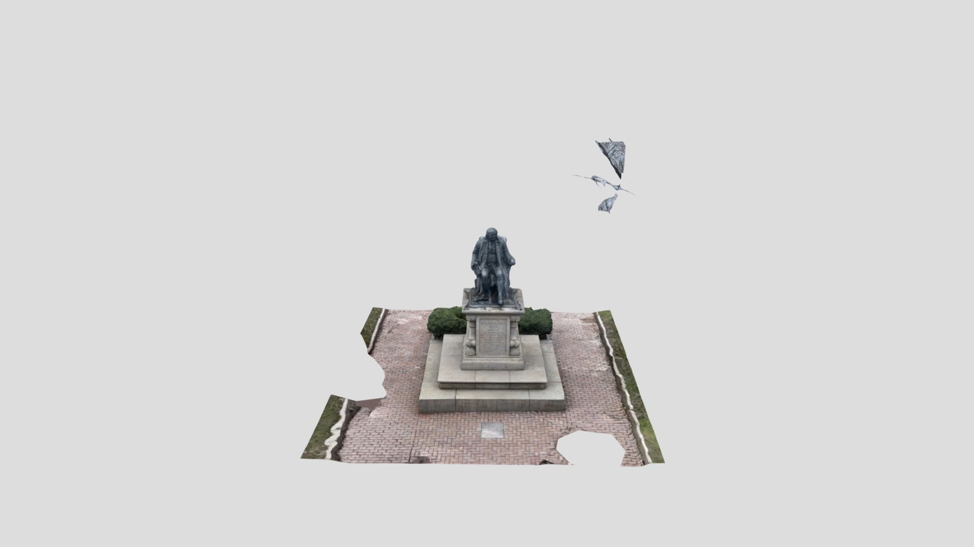 UPenn Ben Franklin Statue - Download Free 3D model by sophwoj [4cf247e ...