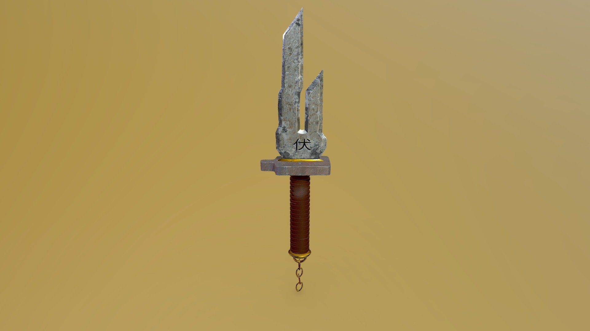 Inverted spear of heaven - 3D model by julien29 [4cf3797] - Sketchfab