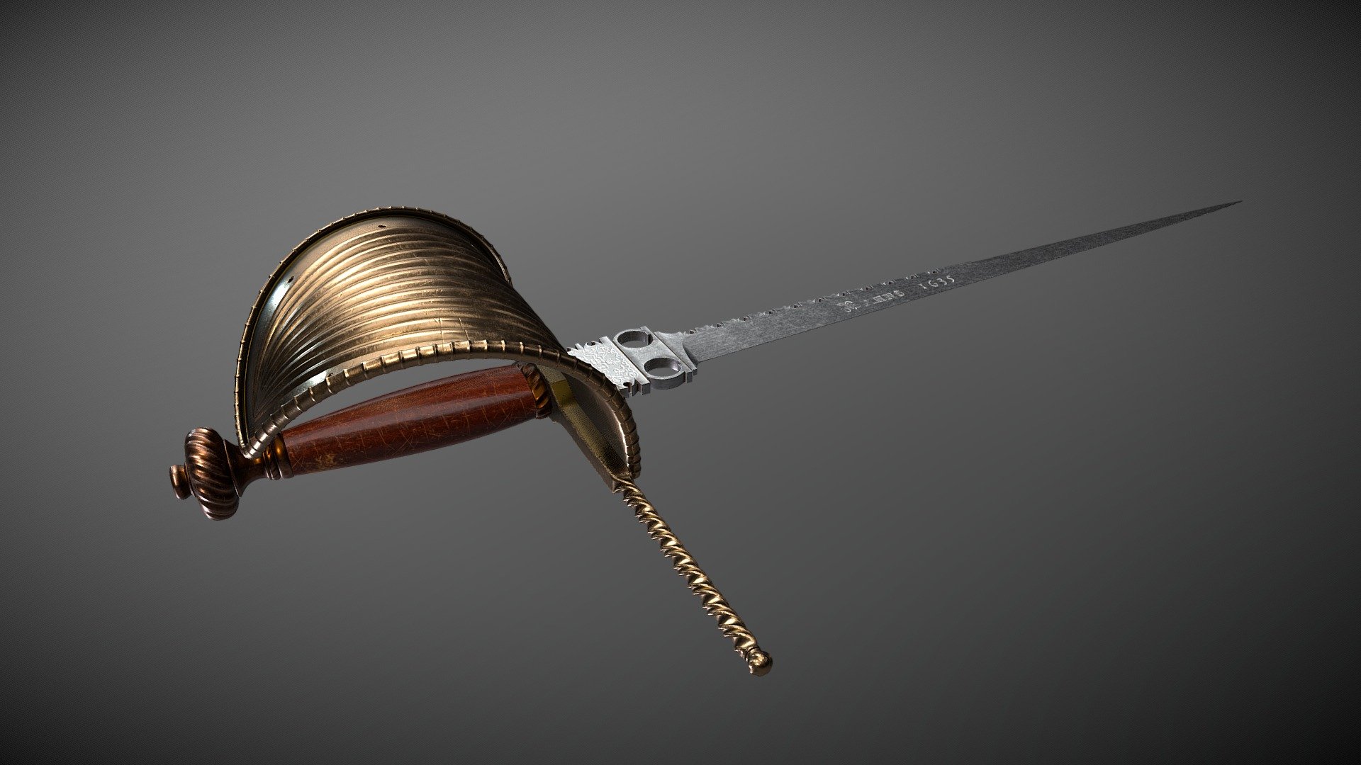 Daga - Buy Royalty Free 3D model by Wallerion [4cf4006] - Sketchfab Store
