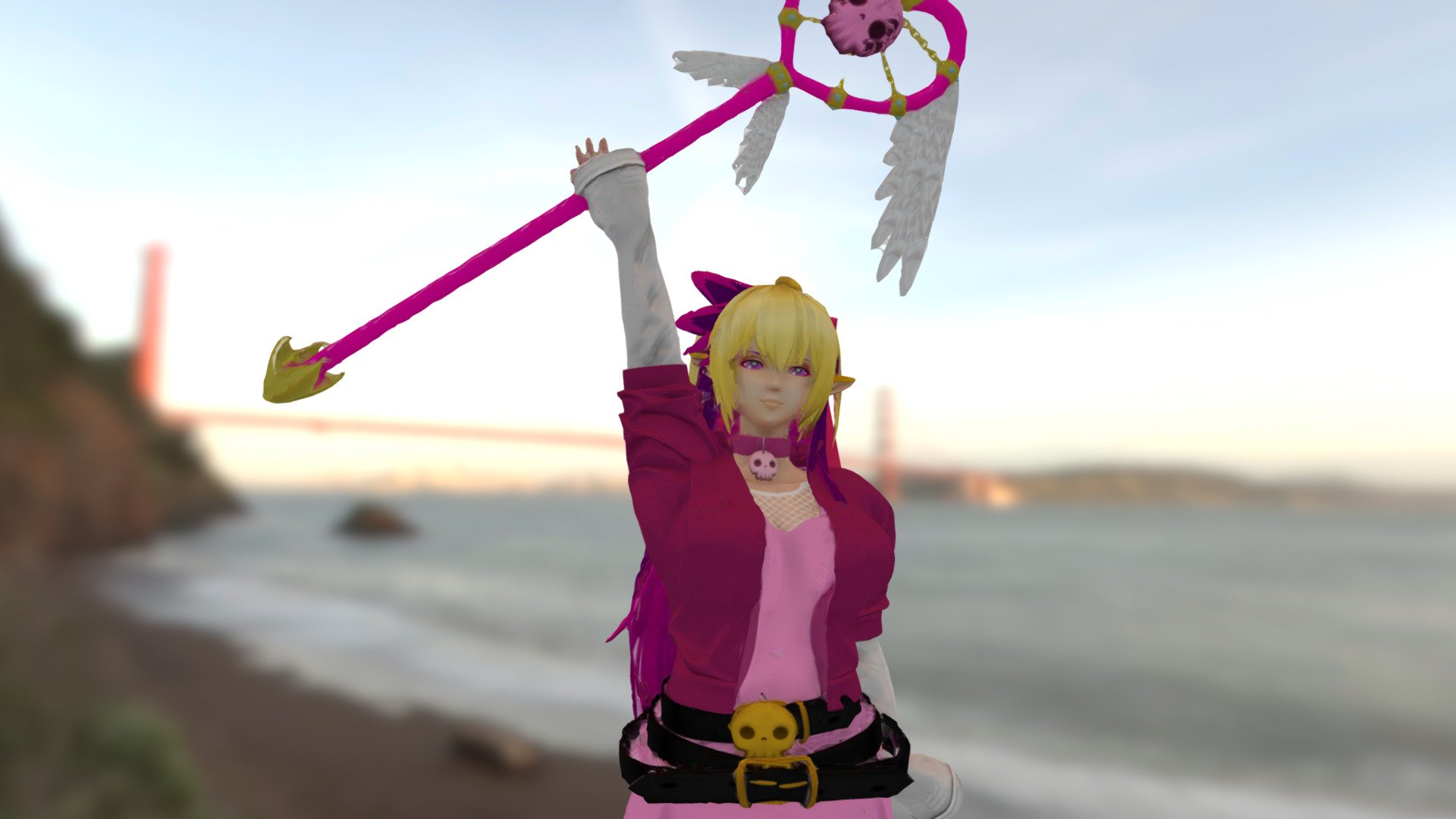 Magical Elf Girl Avatar, Second Life 3D Scan - Download Free 3D model ...
