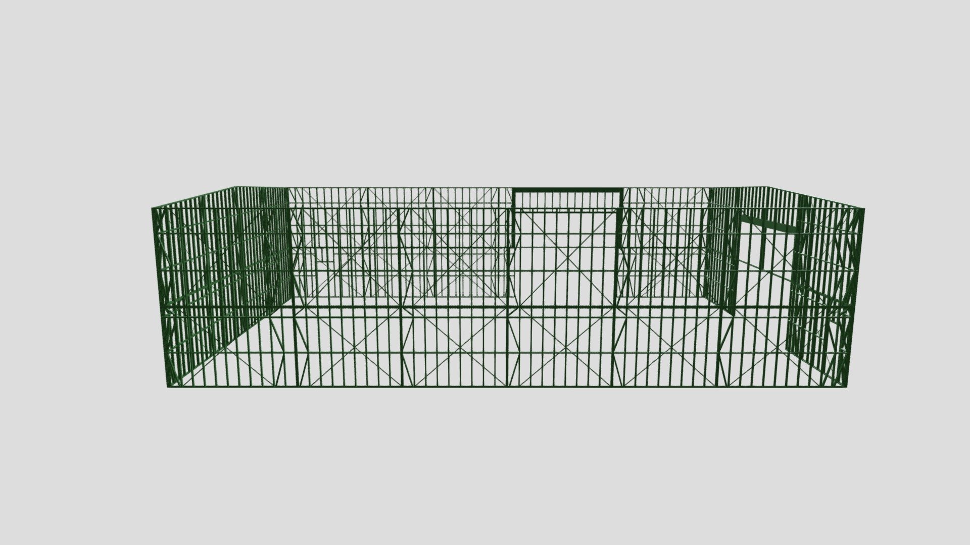 Supagas Pinkenba - Workshop Infill Walls - 3D model by mchughsteel ...