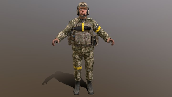 Soldier 3D models - Sketchfab