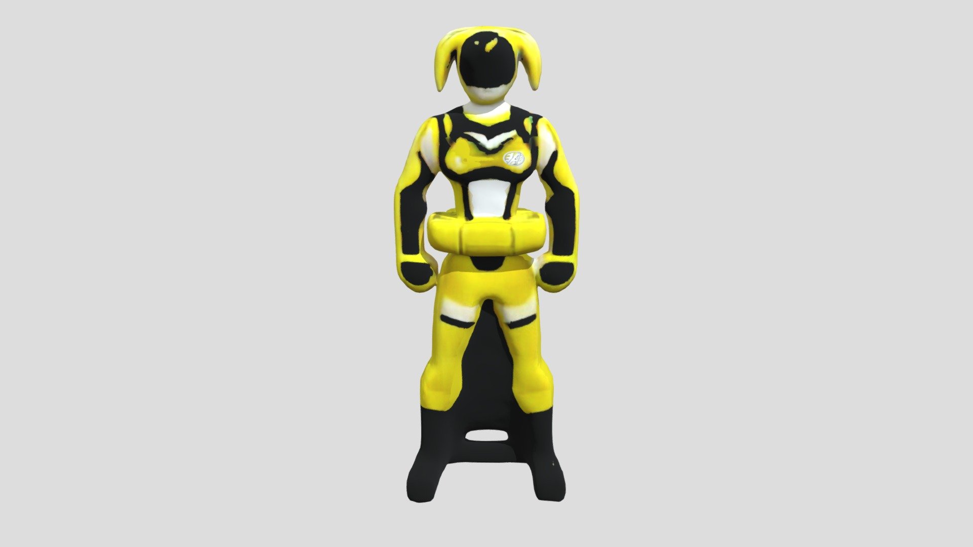 Sentai Akibaranger AkibaYellow Ranger Keys - Download Free 3D model by ...