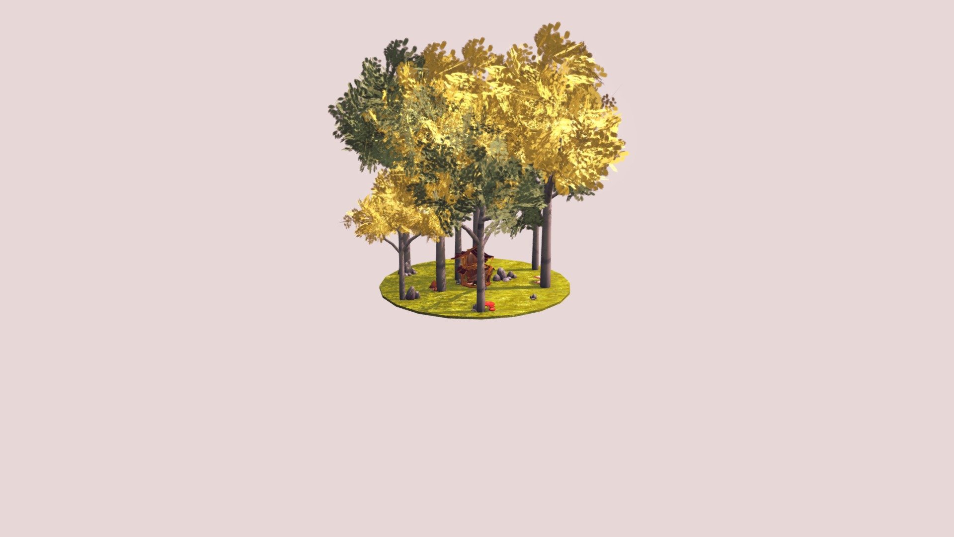 Tree House - 3D model by Malvika G (@gopinath.malvika) [4cfb1cc ...