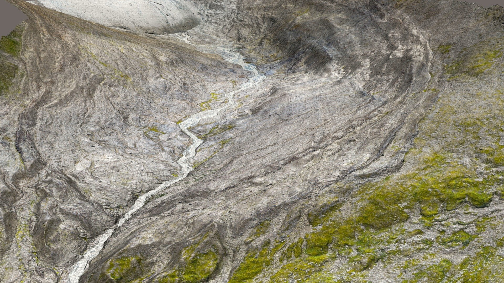 Mikkaglaciären's Forefield 2018 in Sarek, Sweden - 3D model by Erik ...