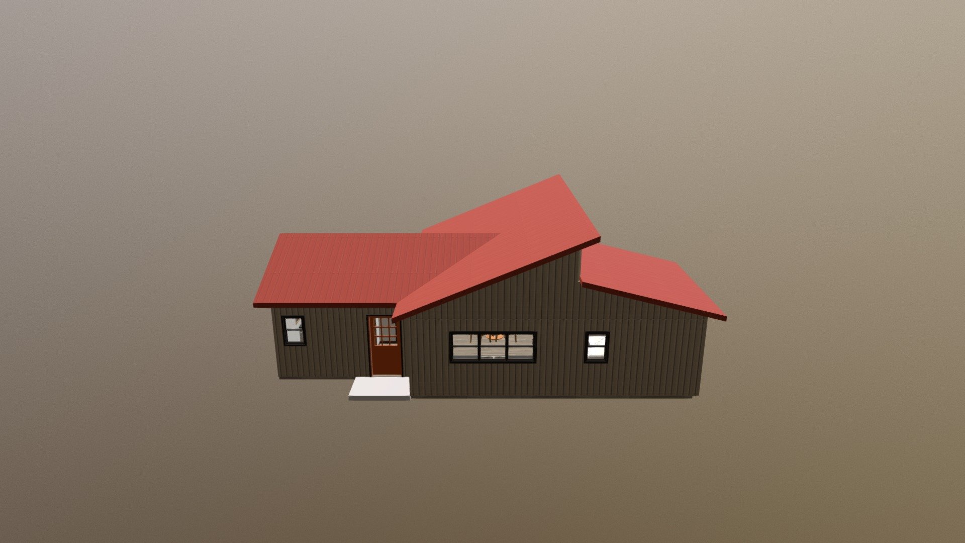 PAGOSA Single level Roof on - 3D model by Virtual Architec LLC ...