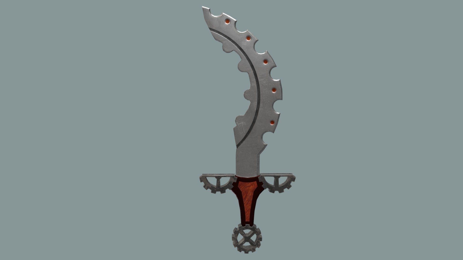 Steampunk-sword - 3D model by Verena_Schon (@VerenaSchon) [4cfc4e7 ...