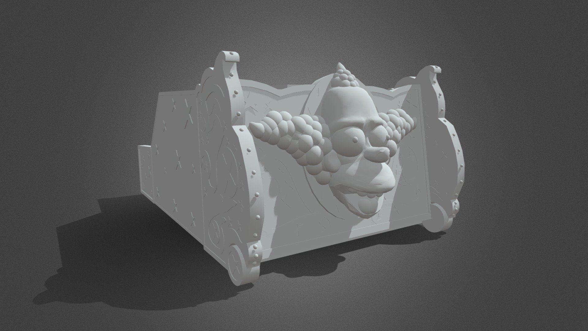 The Simpsons Ride Vehicle (Free STL for Prints) - Download Free 3D ...