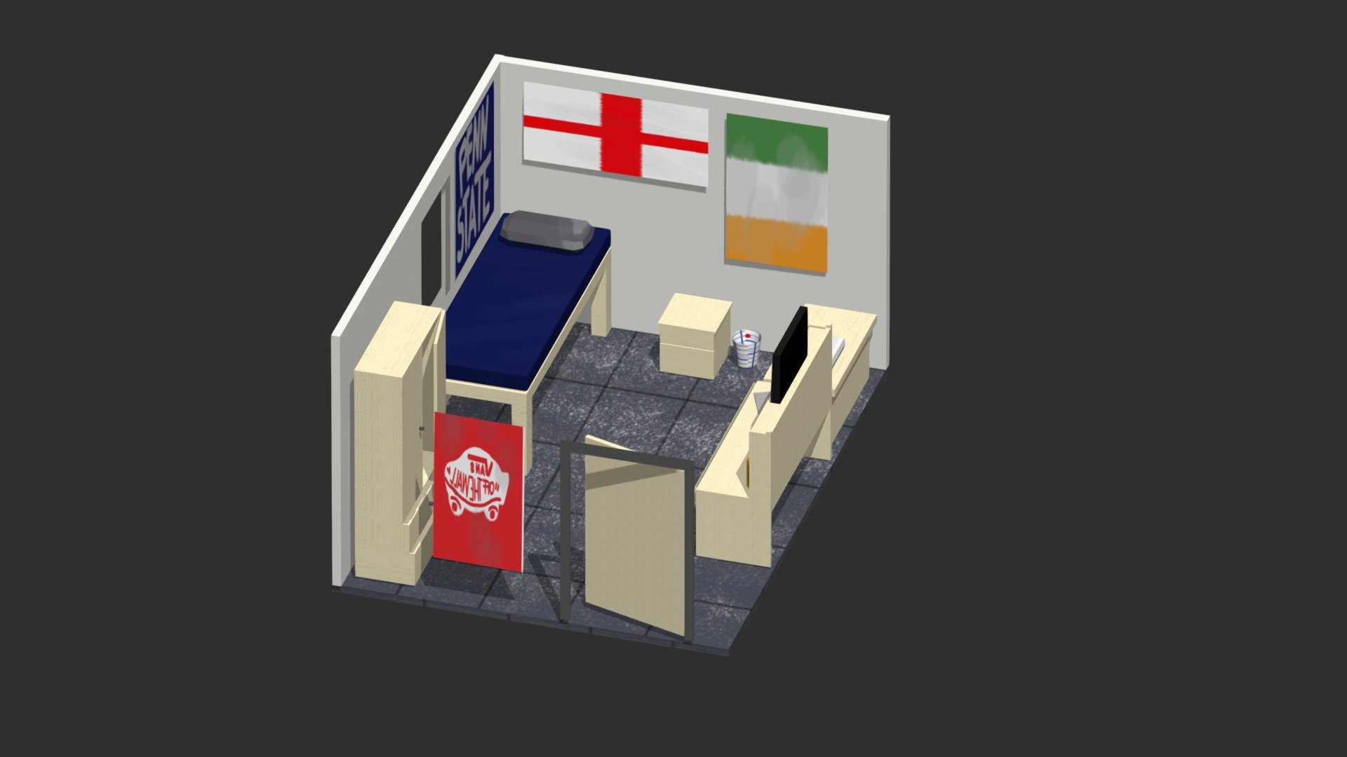 Room - 3D model by coulehanJ [4cff2c9] - Sketchfab