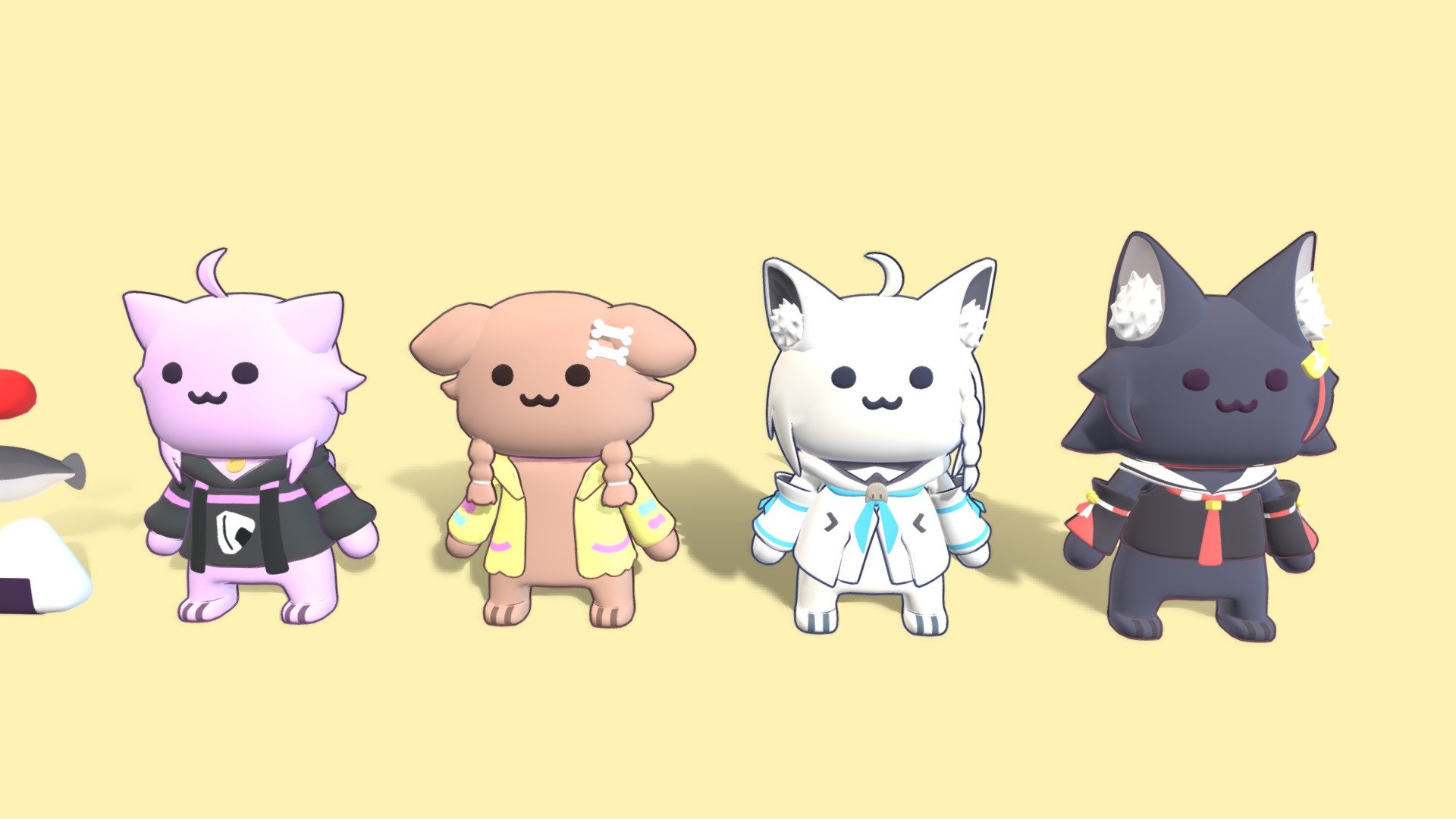 FurBall Gamers Release1.1 (Fixed Color issue) - Download Free 3D model ...