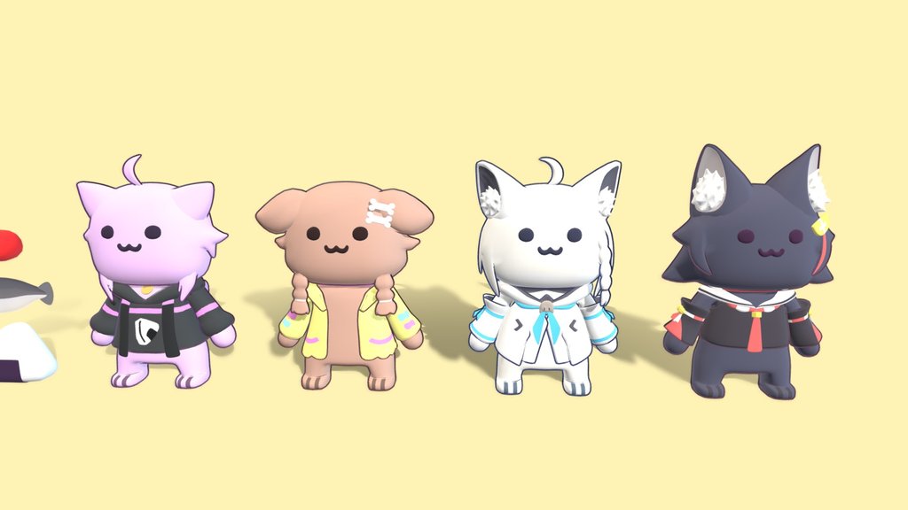 cute - A 3D model collection by phamhaphuong23399 - Sketchfab