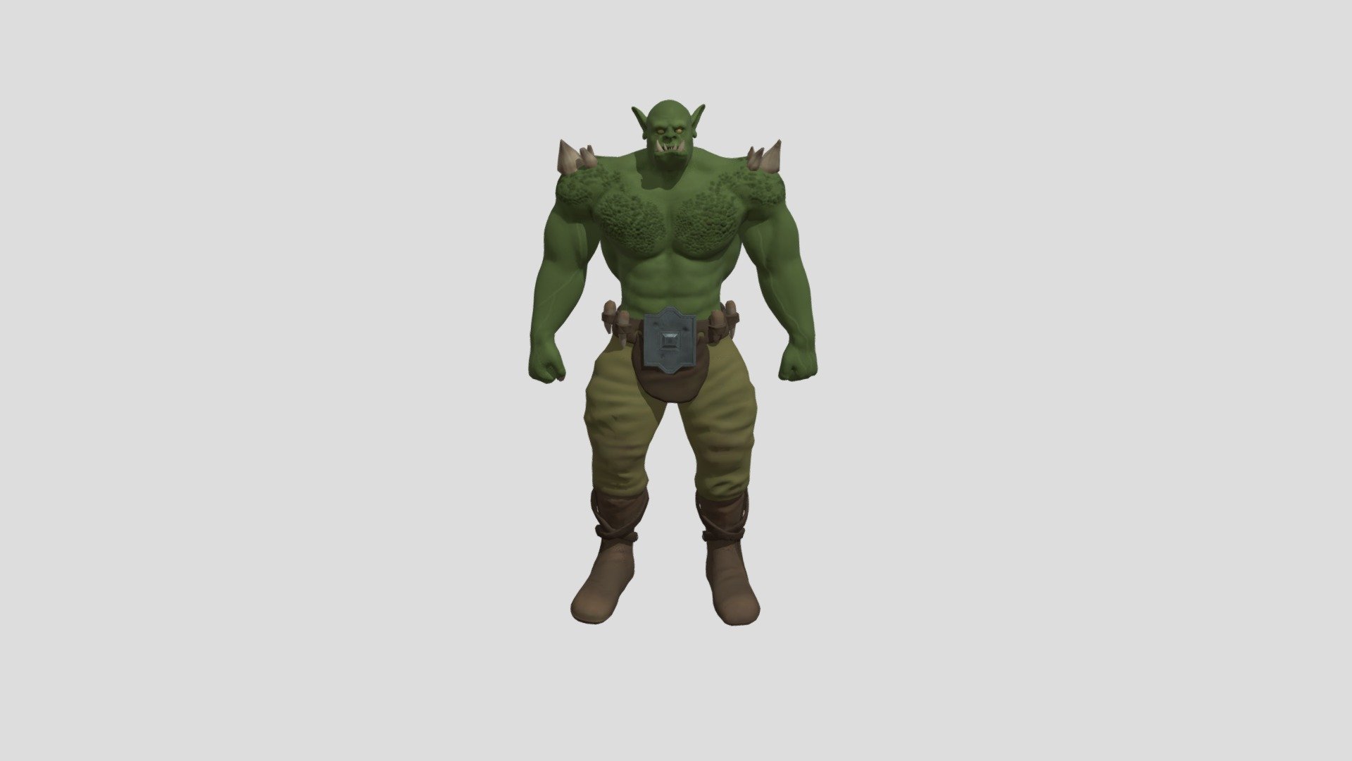 War Orc - 3D model by NicPaterson [4cffd41] - Sketchfab