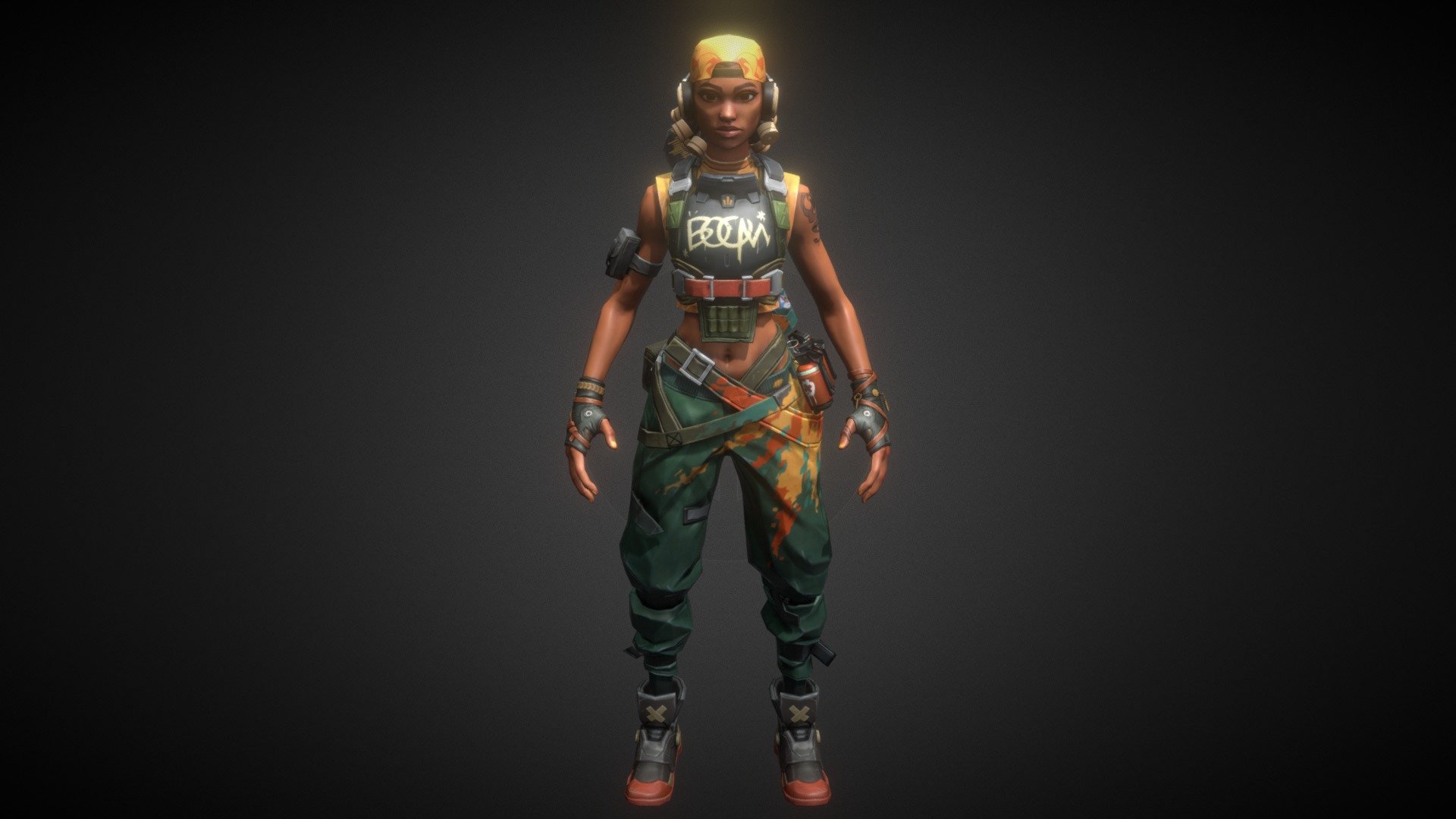 Raze | Valorant - Download Free 3D model by ILilMitch [4d005de] - Sketchfab