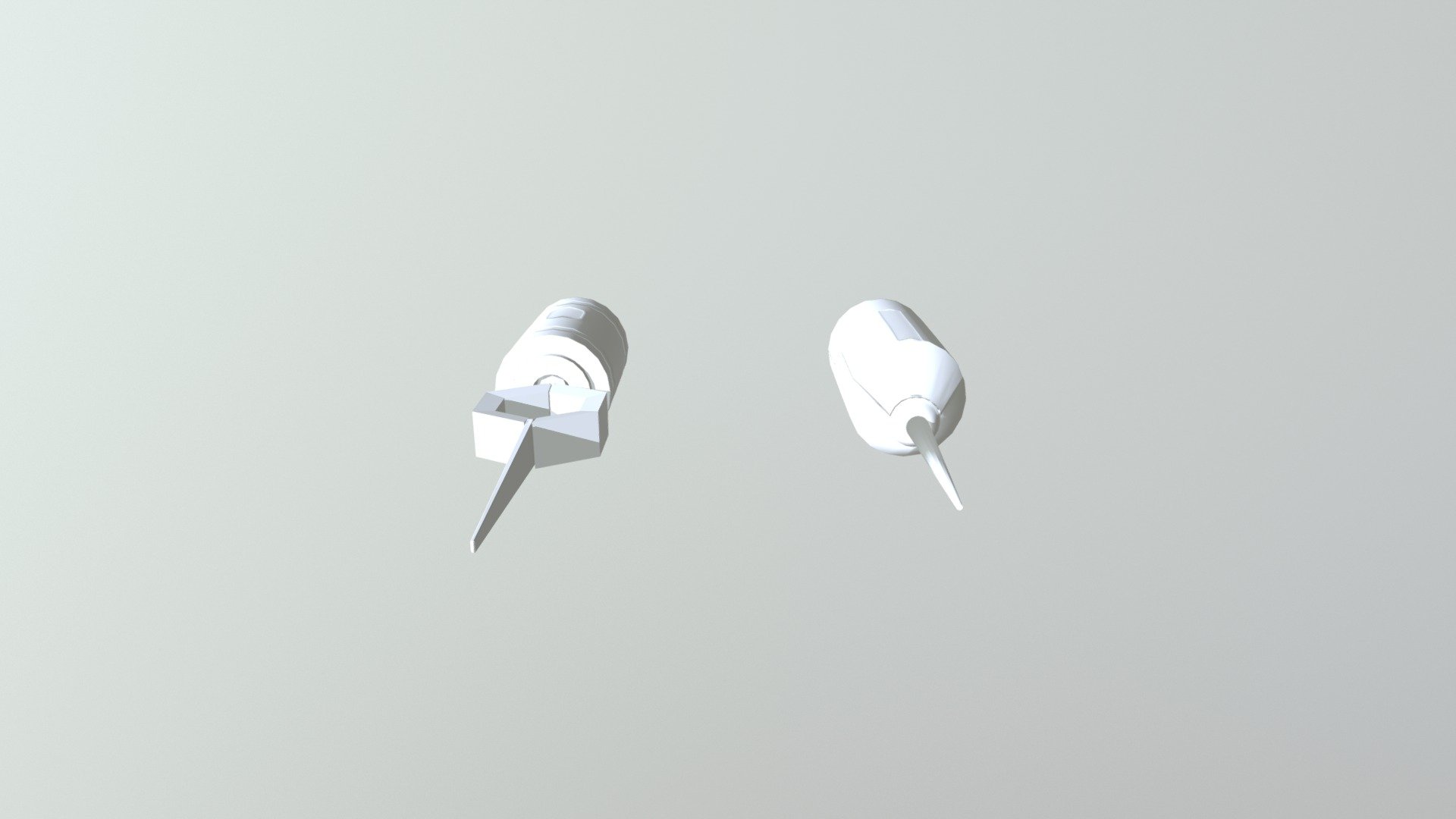 Robot Hands Low Poly - 3D model by RyanWalsh (@Bewilderbeast) [4d00e3e ...