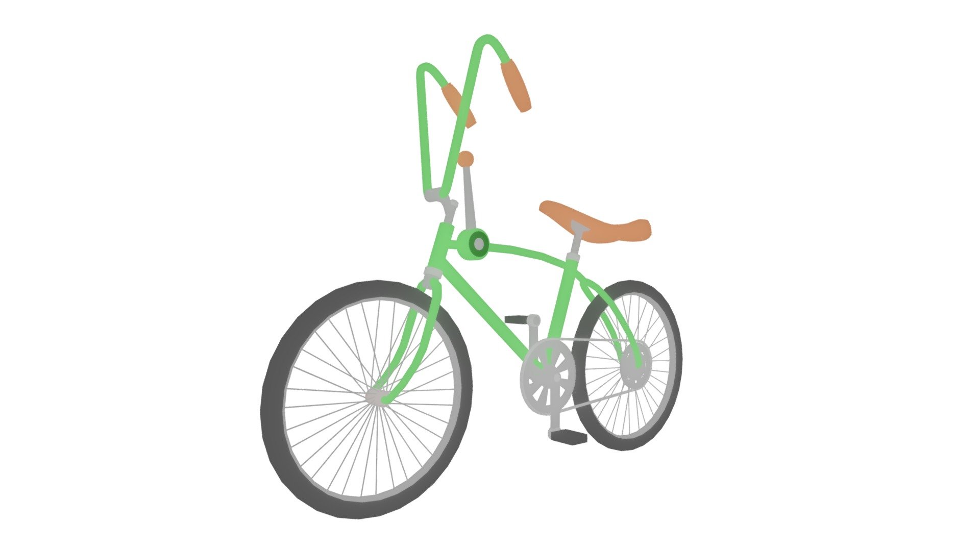 Bike Chopper Handlebars Bannana Seat 3d Model By Suvalien 4d016f5 Sketchfab