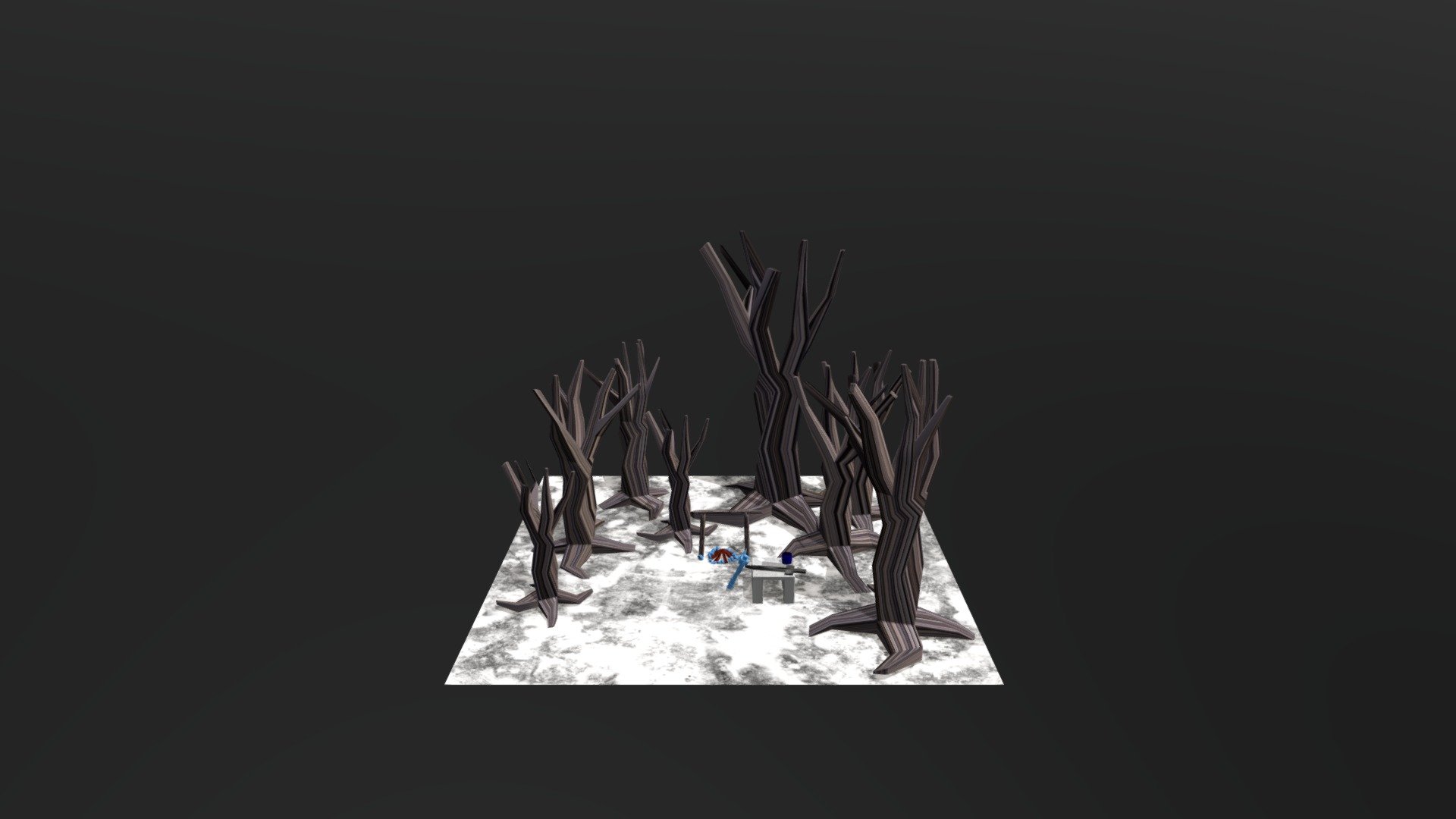 Campfire Forest Final Project - 3D model by sorcererinf [4d01bb7 ...