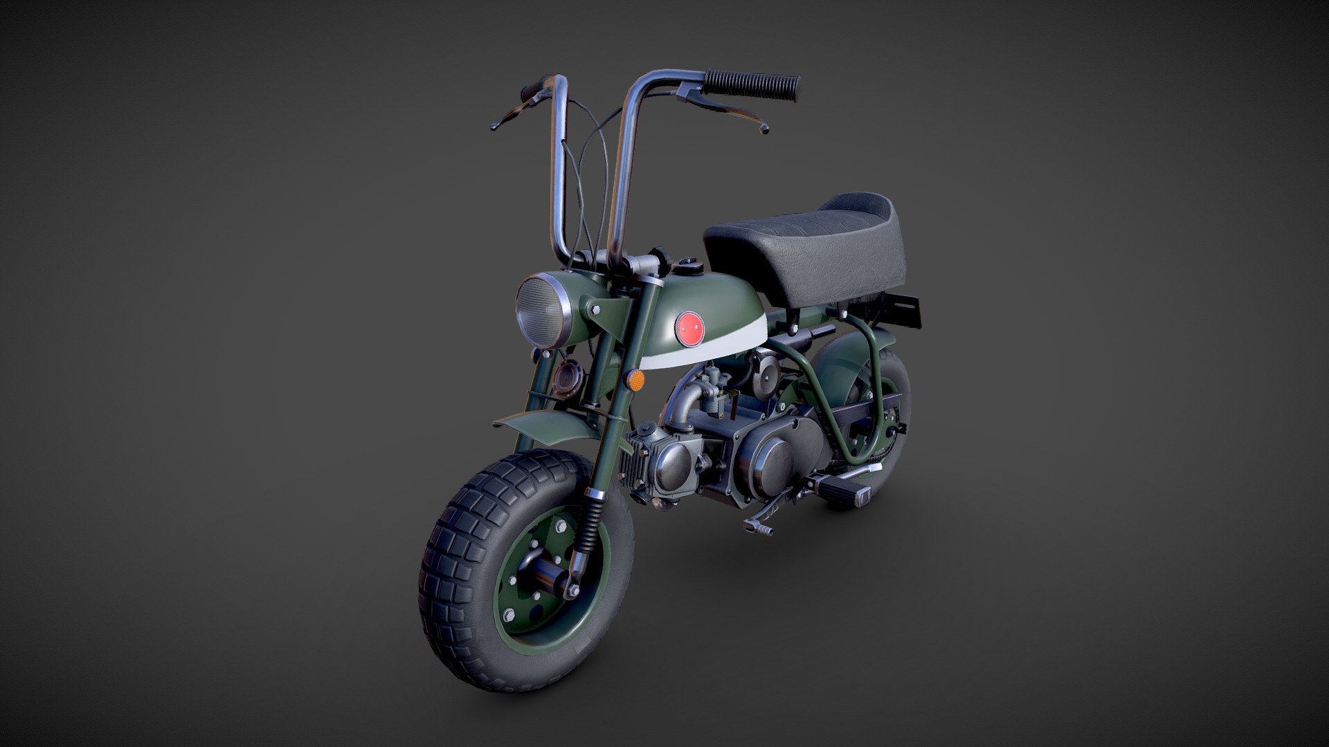 Honda Monkey - Buy Royalty Free 3D model by Ricardo (@ricardoalb ...