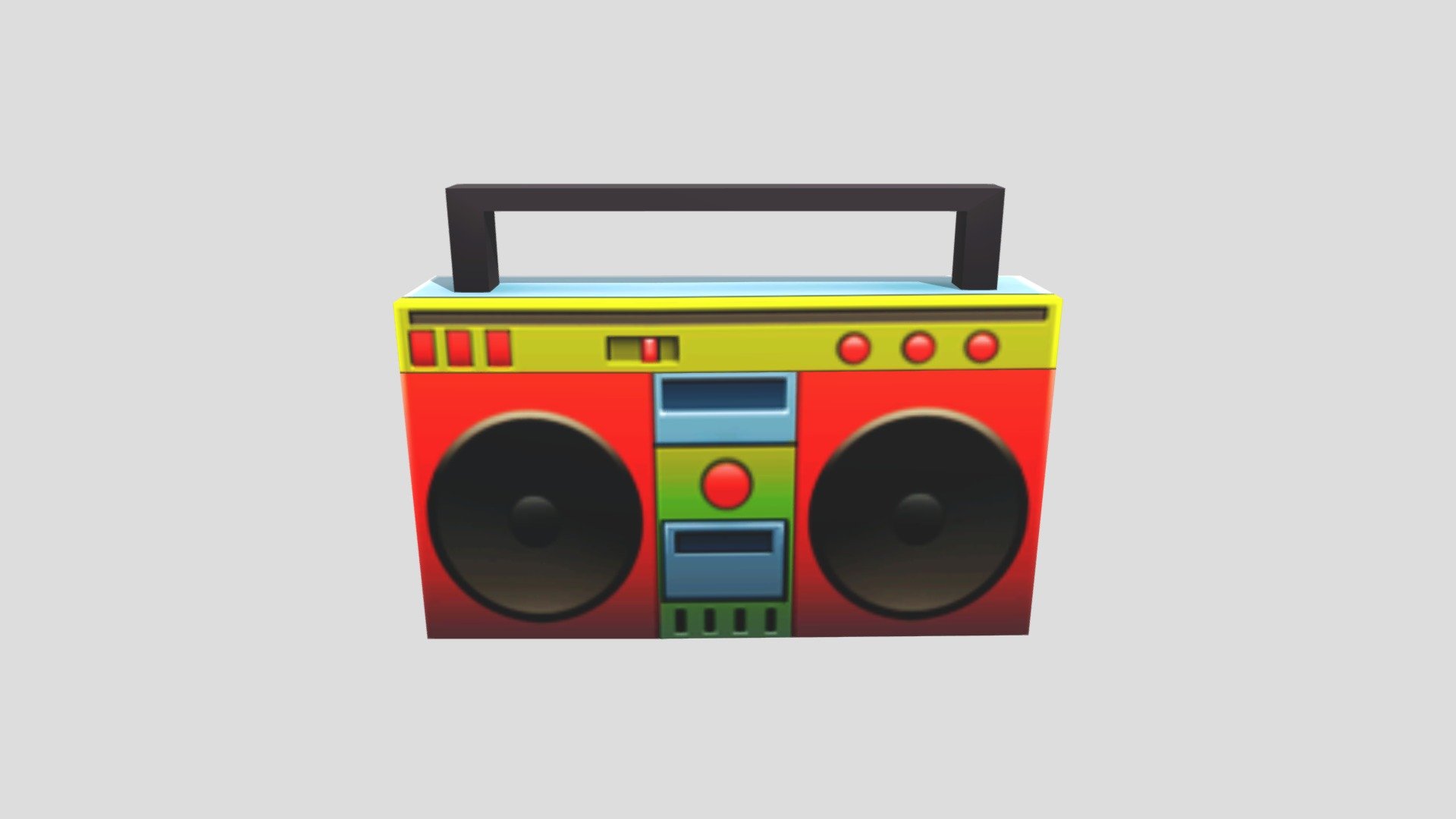 Fresh's Boombox - Download Free 3D model by TheMonsterHighFan2002 ...