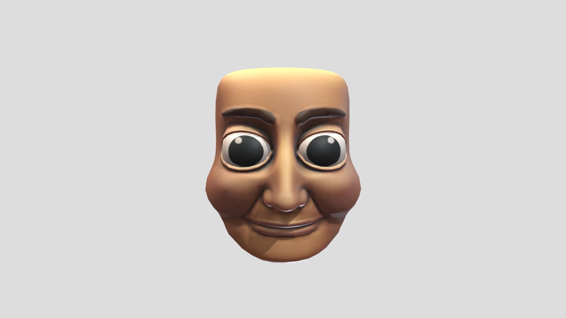 Tung Tung Tung Sahur Head - Download Free 3D model by Molon Modeler ...