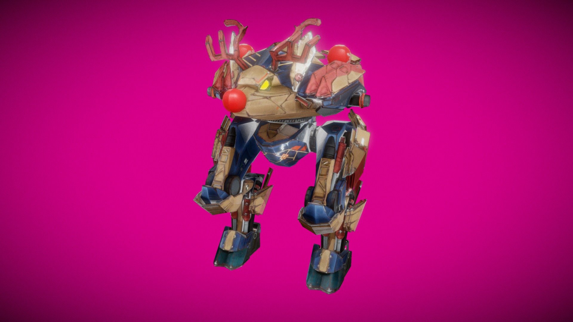 MECHA Robot XR-597 - Buy Royalty Free 3D model by Luna Studio ...