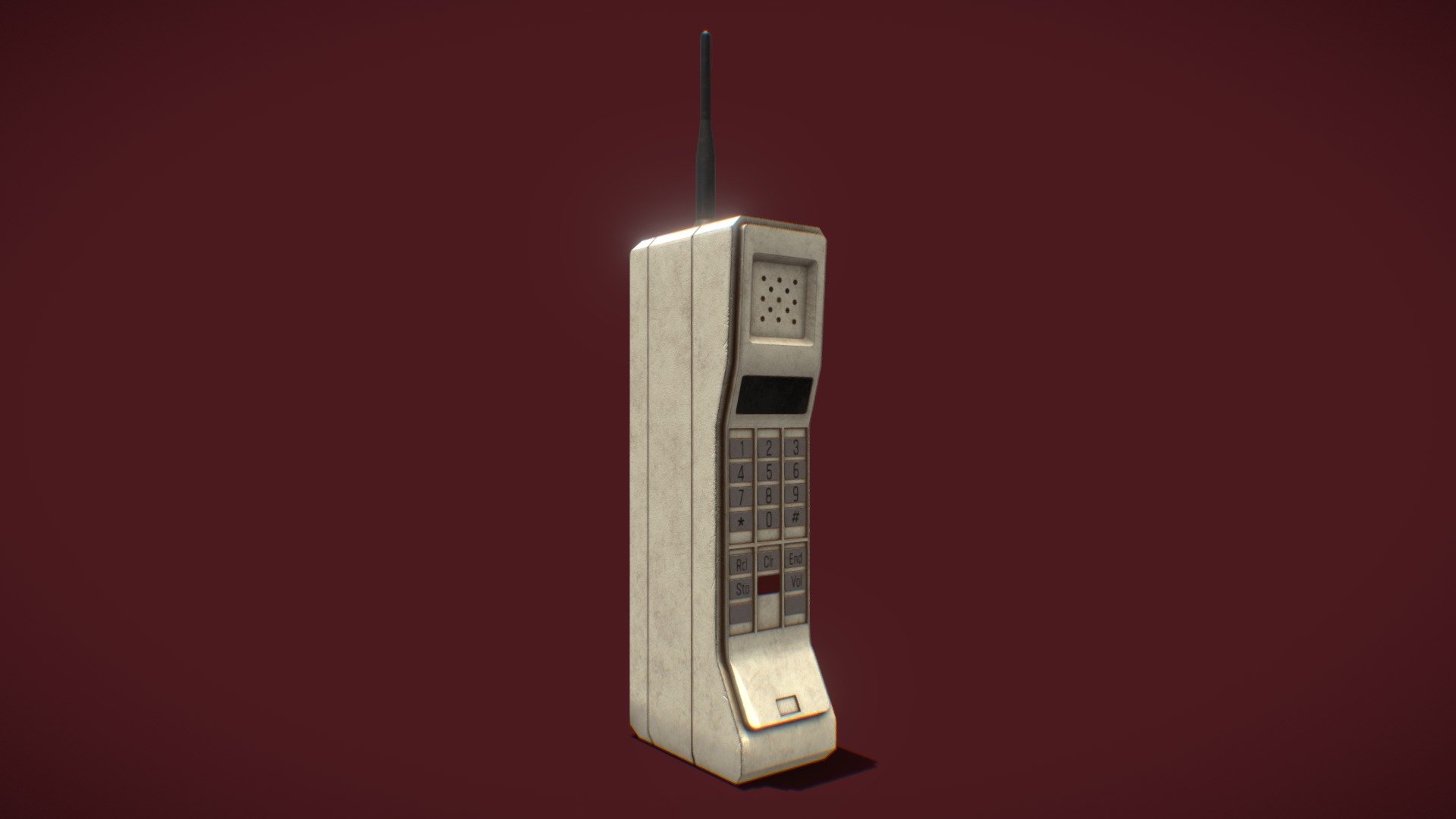 Old Mobile Phone - 3D model by VolpeDelDeserto [4d04d6b] - Sketchfab