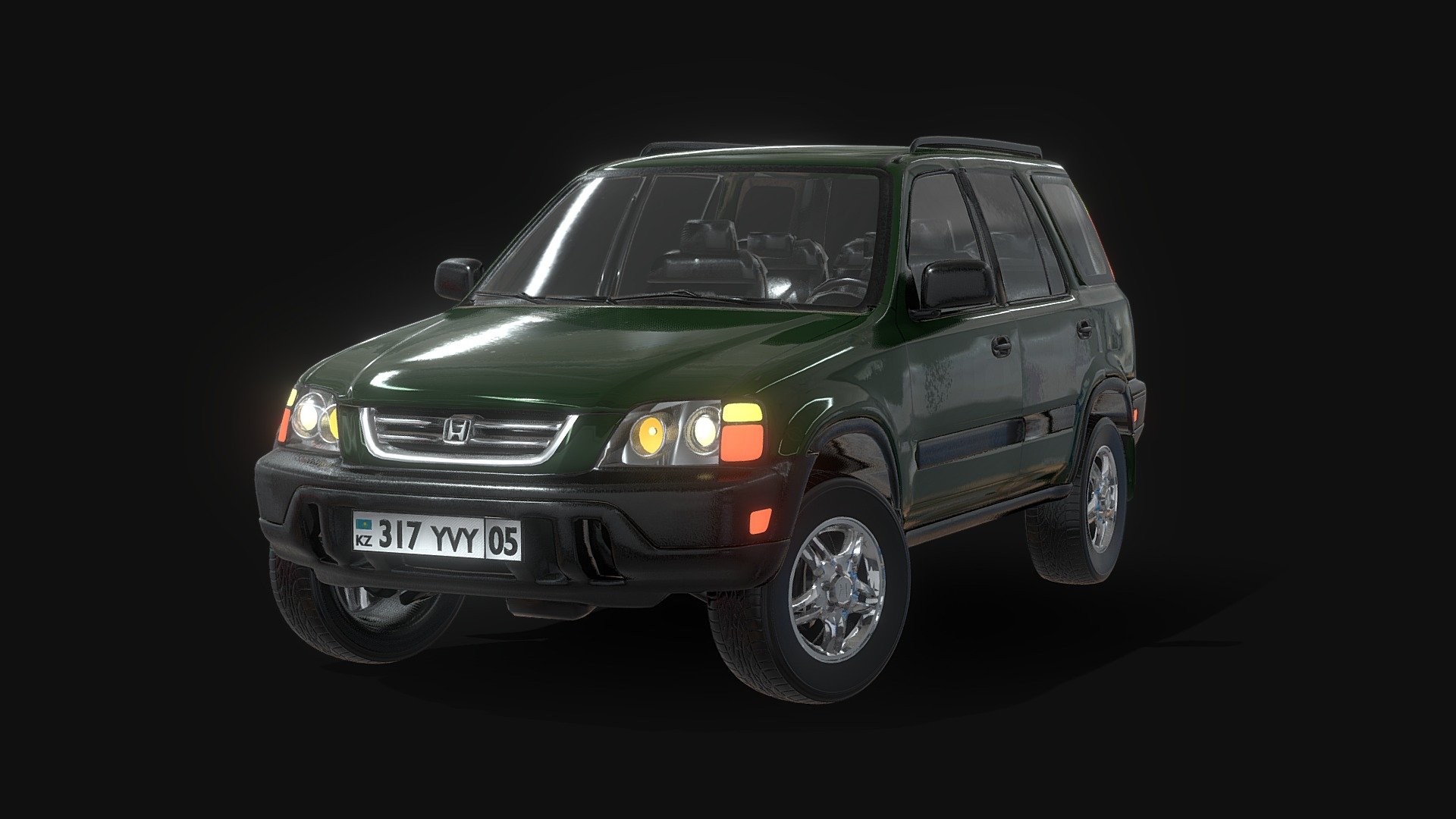 Honda CR-V - Download Free 3D model by karaman.arman [4d07513] - Sketchfab