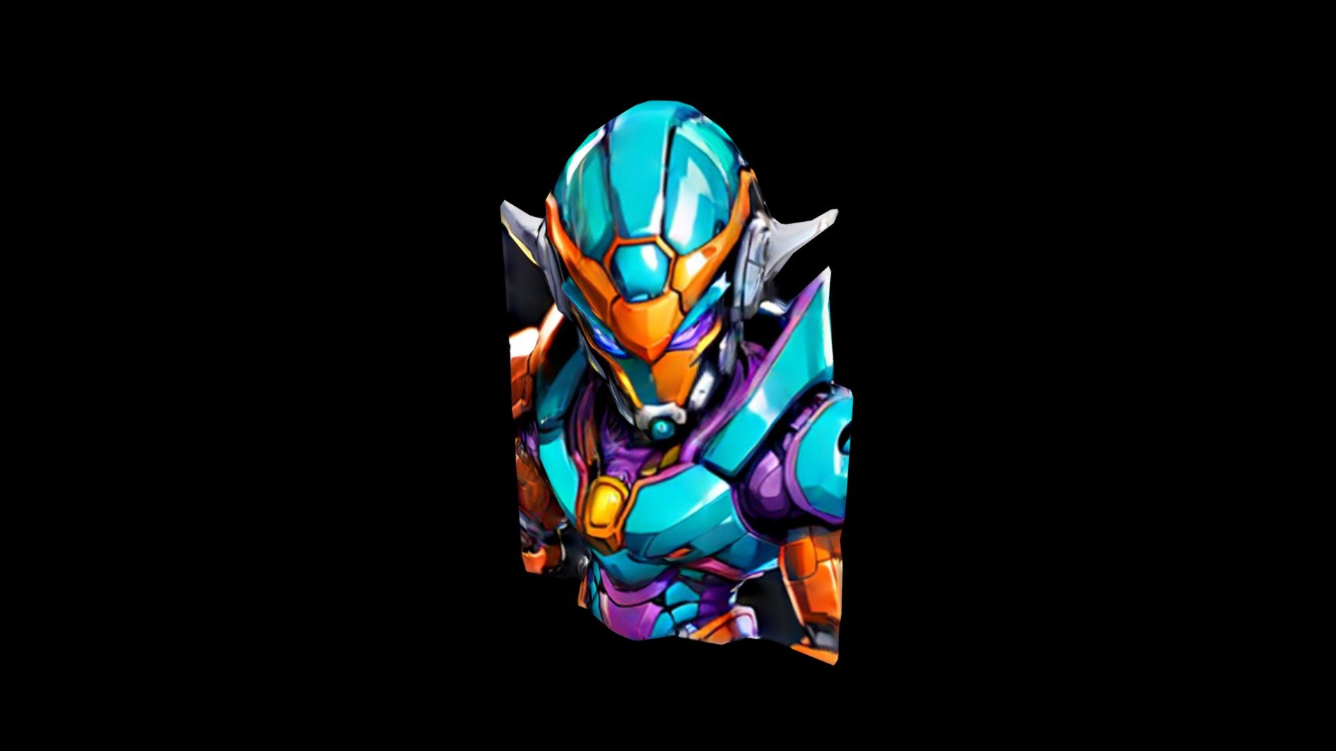 Fierce Robot Zima stands tall and proud with its - Download Free 3D ...