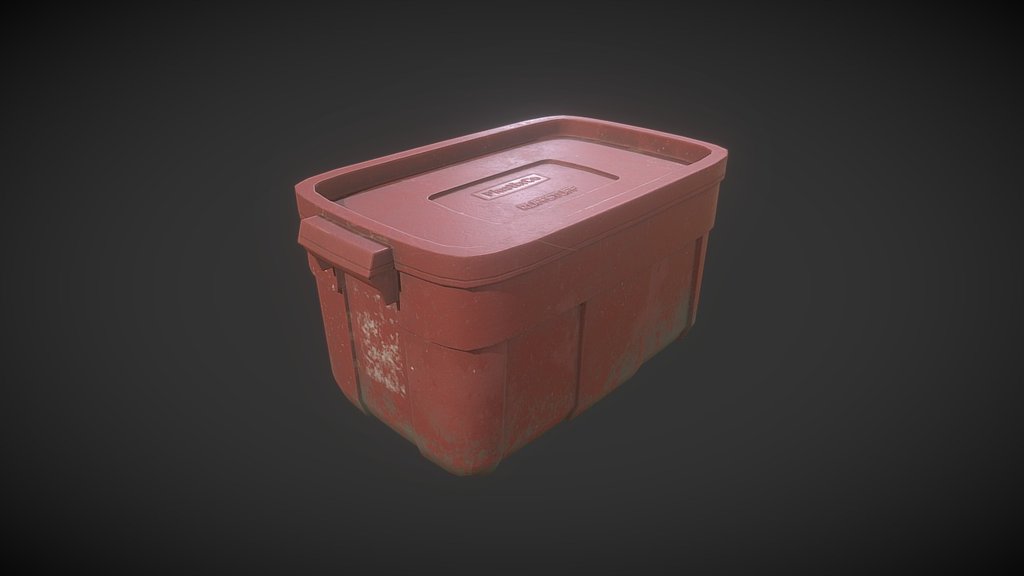 Plastic Bin Prop - 3D model by TriGon3D [4d09630] - Sketchfab
