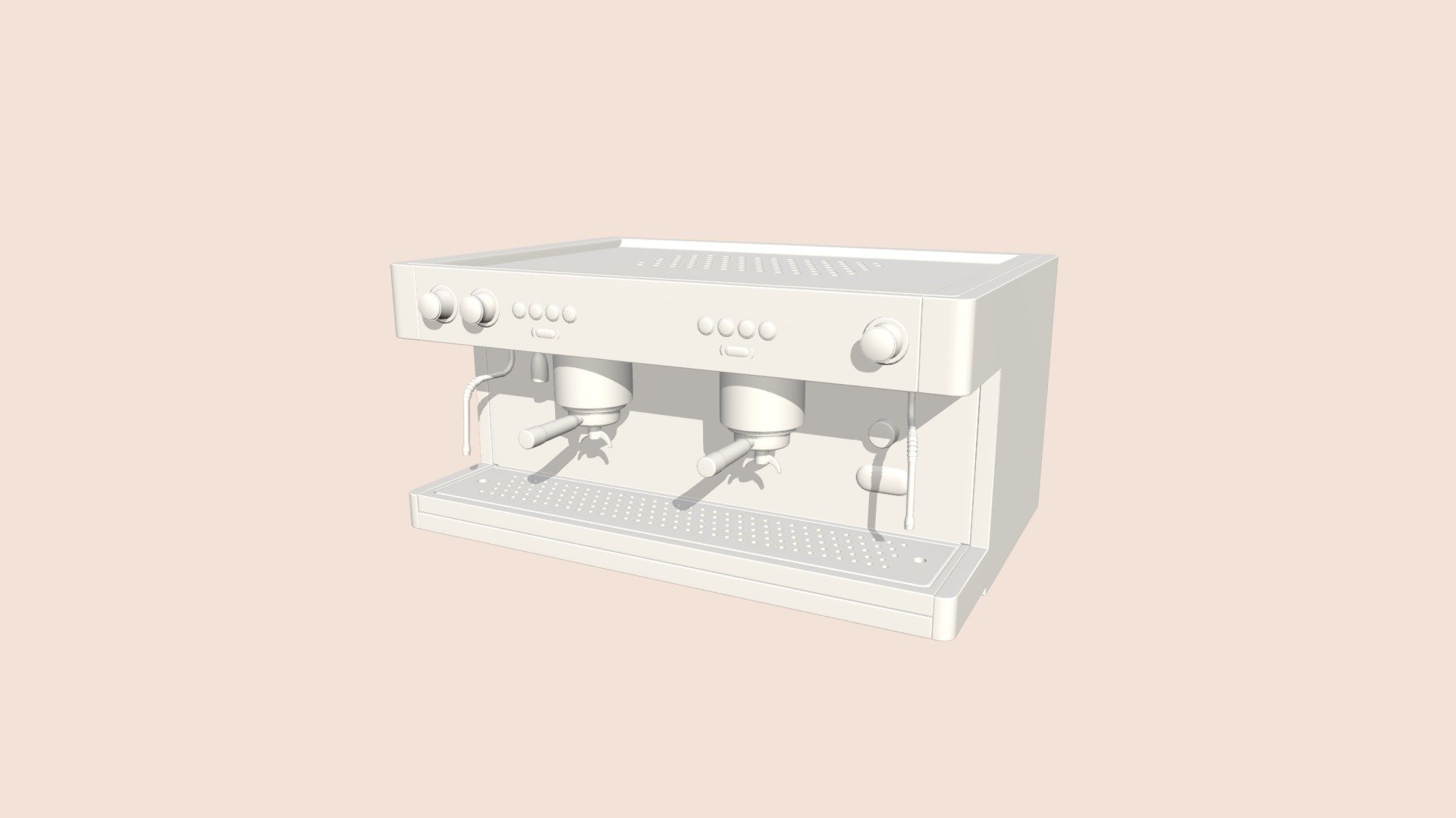 Coffee Machine - 3D model by theapplepiestudio [4d09710] - Sketchfab