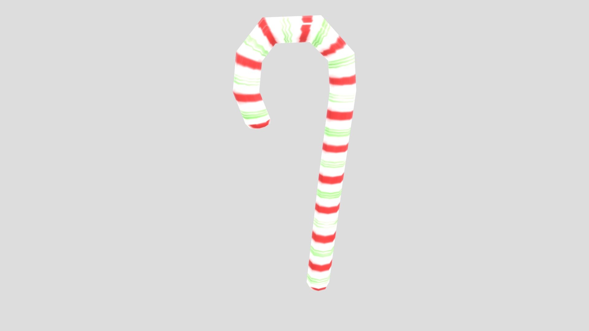 Candy_cane - Download Free 3D model by devmate_ [4d0ab8d] - Sketchfab