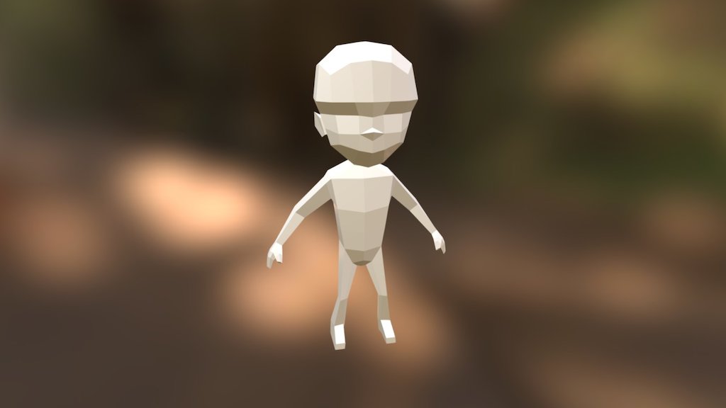 BONECO CARTOON - Low Poly - 3D model by Zuany [4d0c209] - Sketchfab