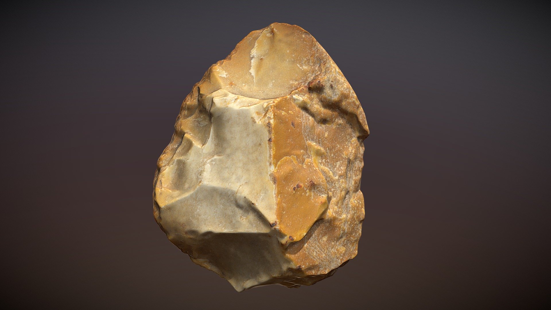 Knapped Chert Cobble - Download Free 3D model by Frank McMains ...