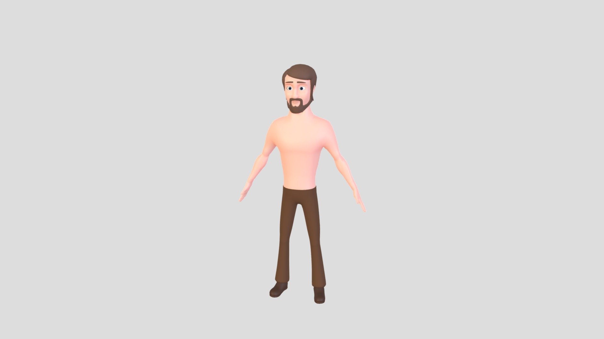Man Character 2 - Buy Royalty Free 3D model by bariacg [4d0e123 ...