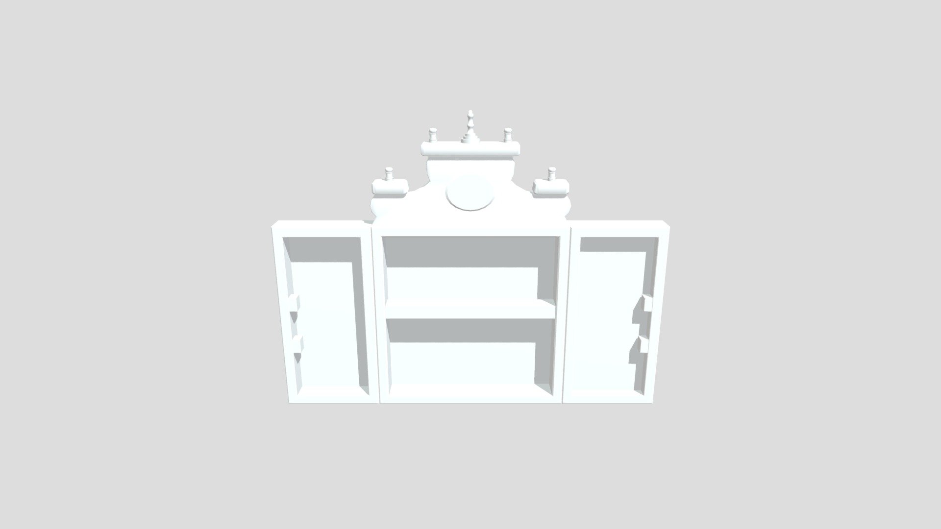 Asylum\Wall (Dead By Daylight) - Download Free 3D model by Jesse_1 ...