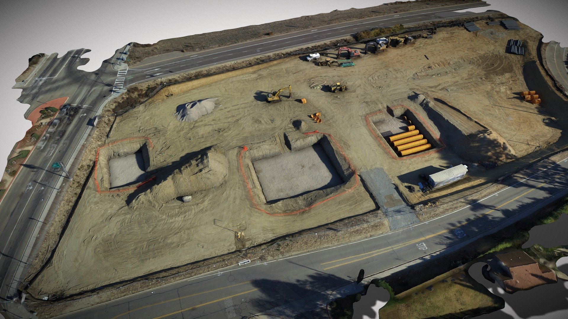 Construction Site Week 004 Simplified 3d Mesh - Download Free 3D model ...